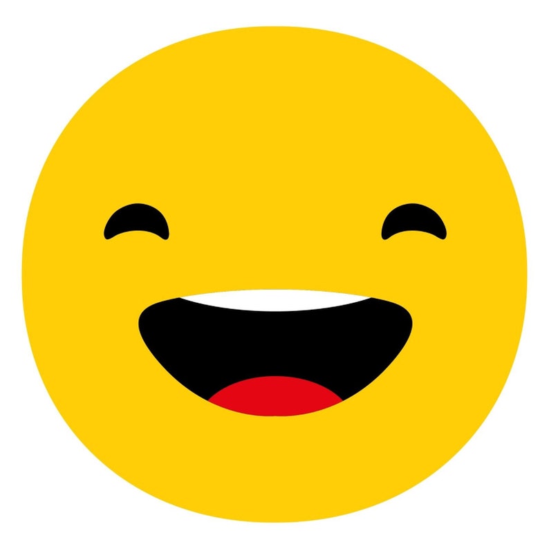 Bumper Sticker Sticker Emoji Icon Sticker - Etsy UK