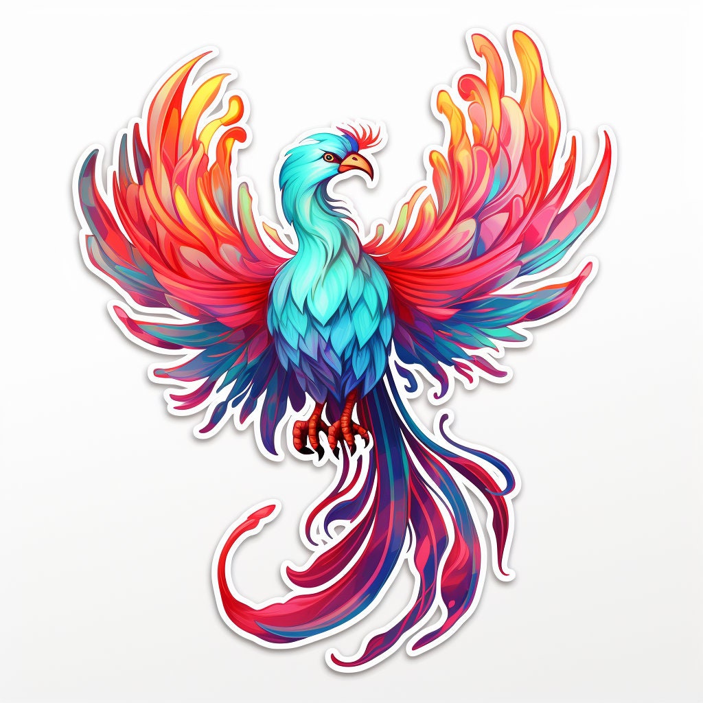 Car Sticker Phoenix Sticker - Etsy