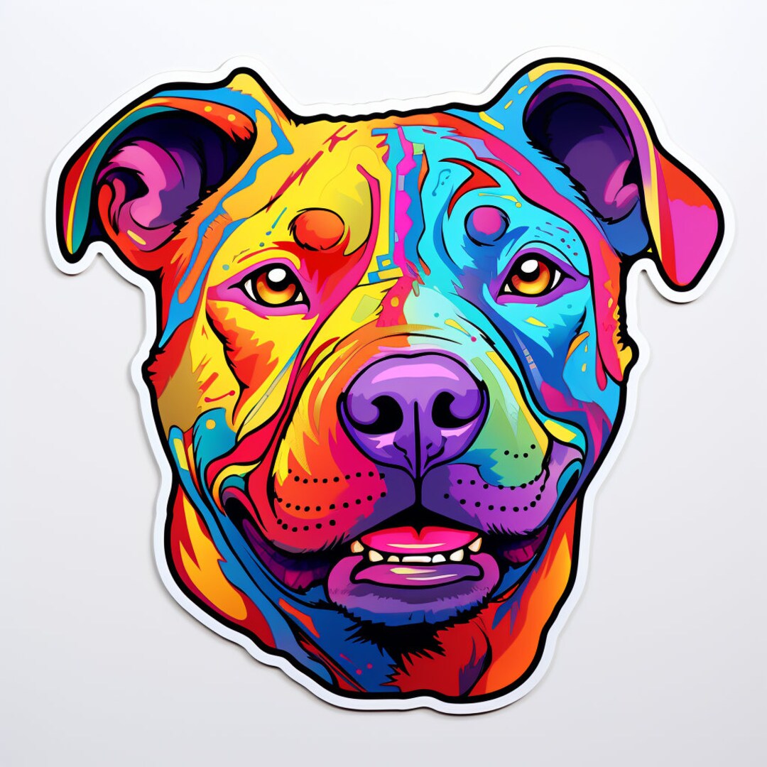 Car Sticker Pit Bull Terrier Sticker - Etsy