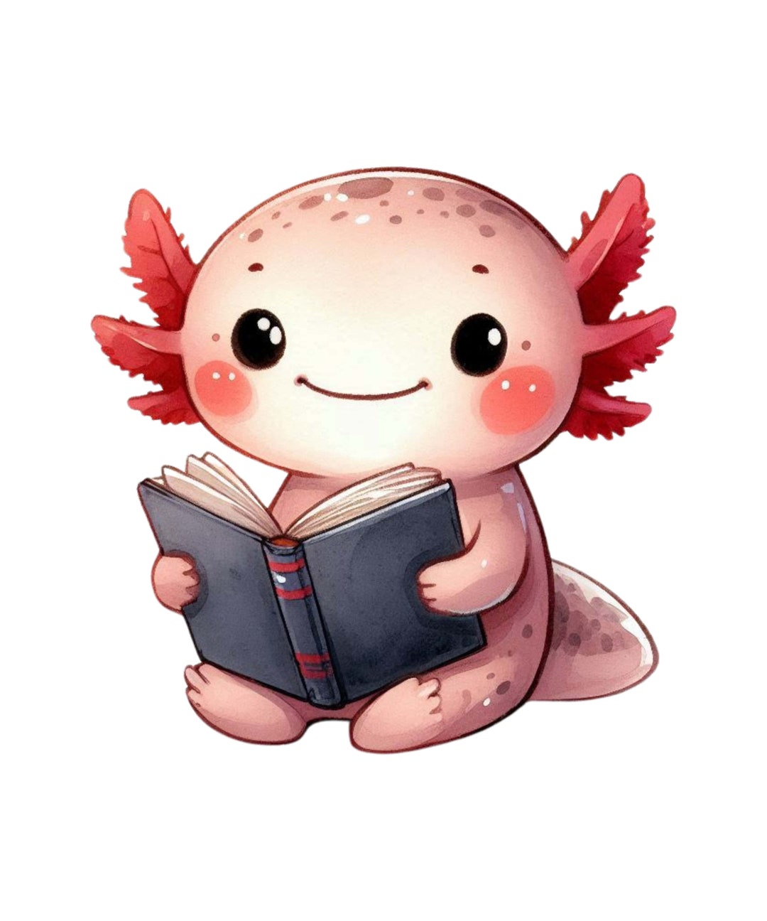 Car Sticker Adorable Axolotl Sticker Weatherproof Outdoor Vinyl Sticker ...
