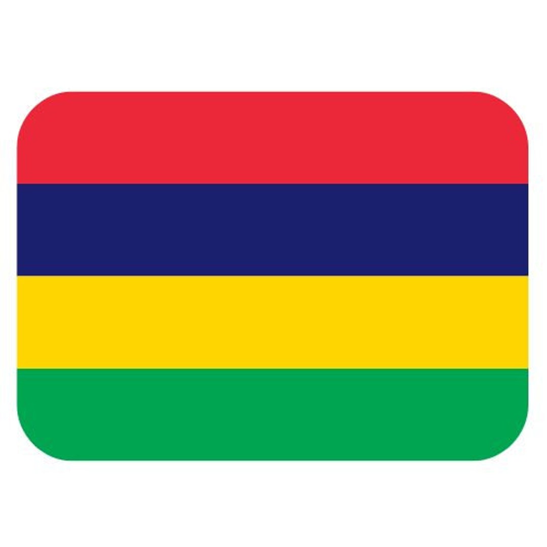 Car Sticker Flag Mauritius Flag Sticker - Etsy