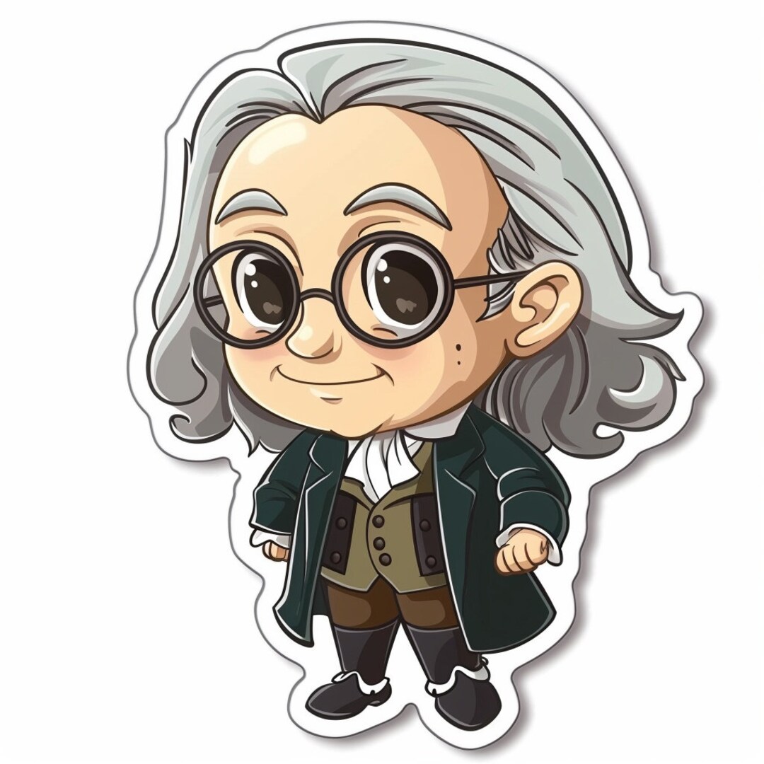 Car Sticker Benjamin Franklin Sticker Weatherproof Outdoor Vinyl - Etsy