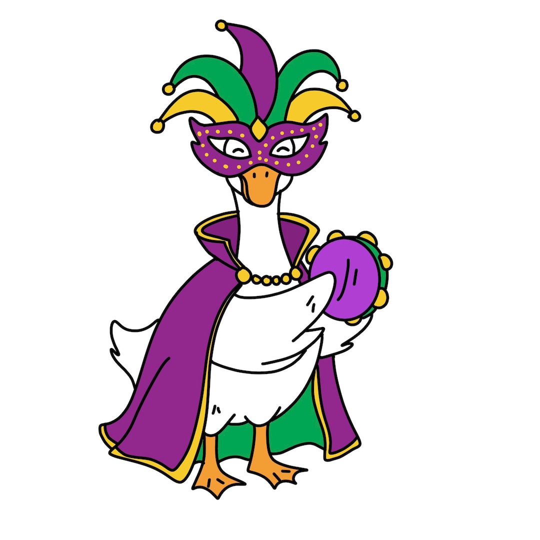 5x Carnival Goose Sticker Set, 5 Pieces, Funny Goose Costume Car ...