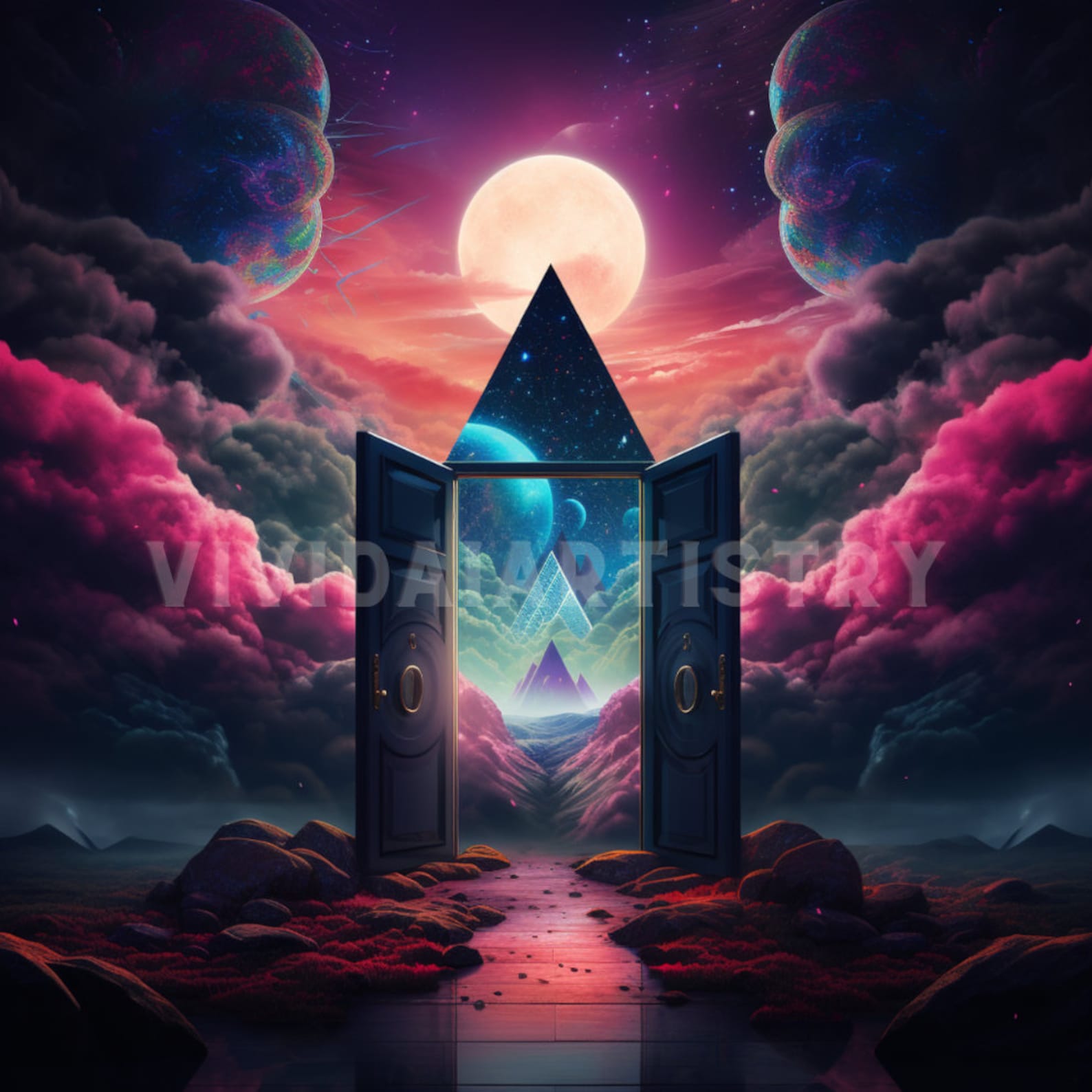 Interdimensional Portals Digital Downloadable Art Set - Etsy