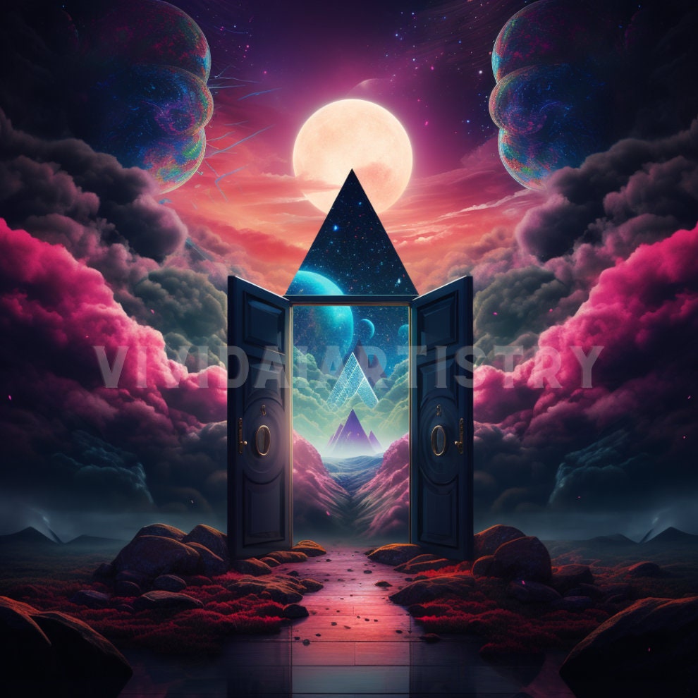 Interdimensional Portals Digital Downloadable Art Set - Etsy