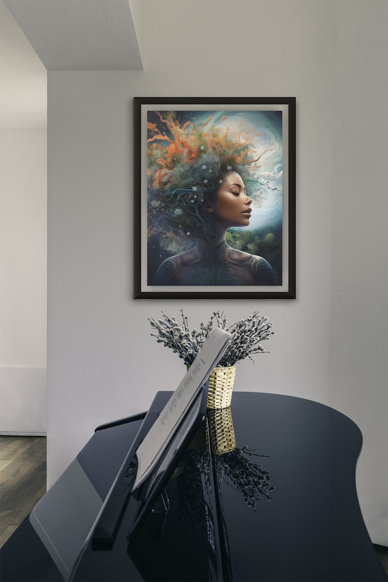 Being One With Nature: Instant Download Wallpaper, Digital Poster, and ...