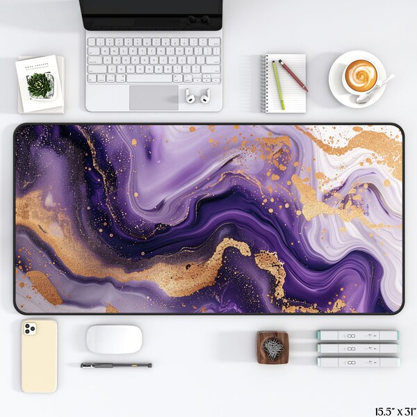 Purple Mouse Pad - Etsy