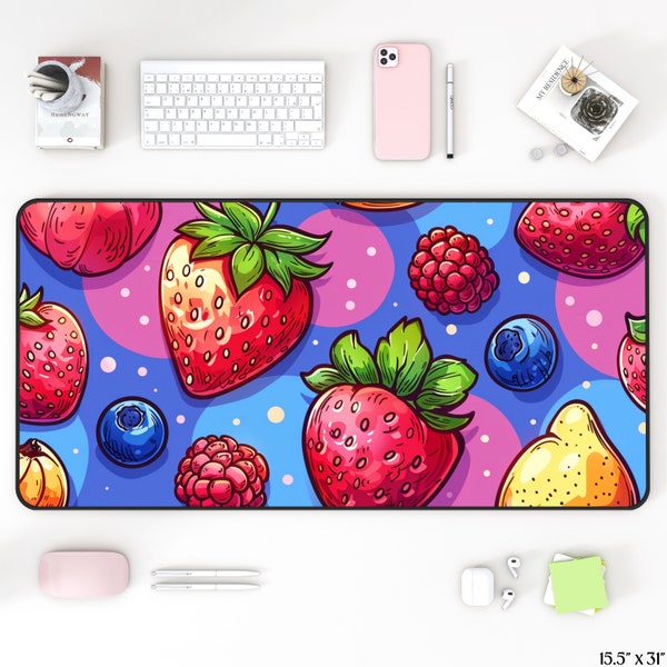 Kawaii Desk Mat - Etsy