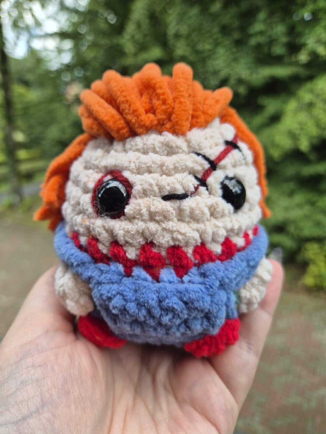 Chonky Mini Chucky Crochet Pattern - Etsy