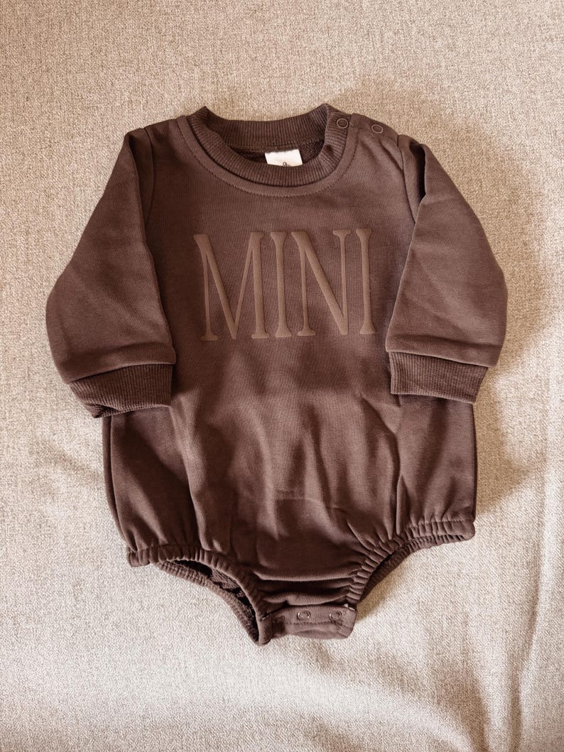 Personalized Mommy and Me Puff Vinyl Apparel, Custom Sleeve / Crewneck ...