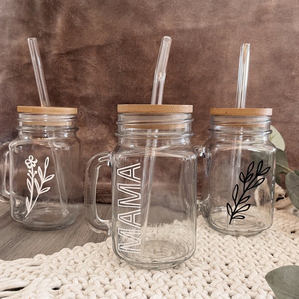 Mason Jar Cup - Etsy