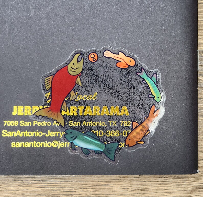 Salmon Life Cycle Transparent Sticker - Etsy