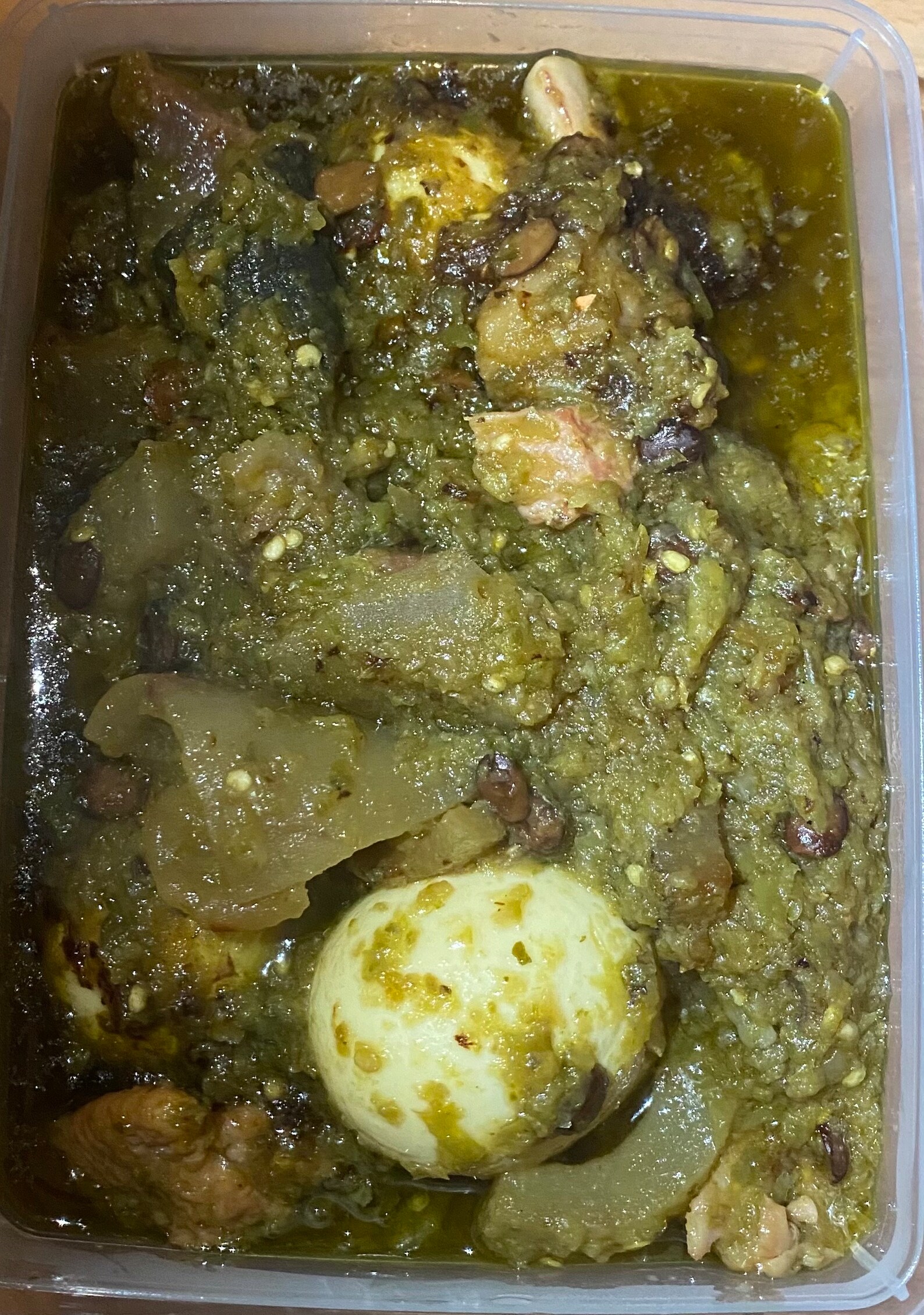 Ayamase Stew | Nigerian | African Soup | Meal Prep | Green Pepper Stew ...