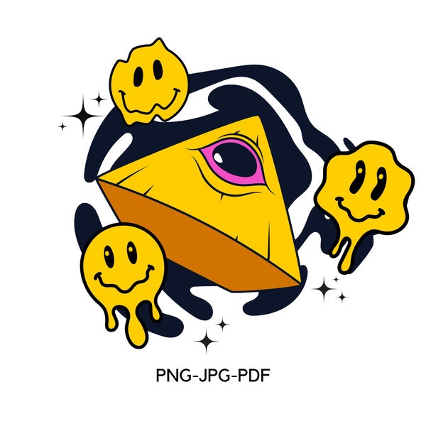 Illuminati Svg - Etsy