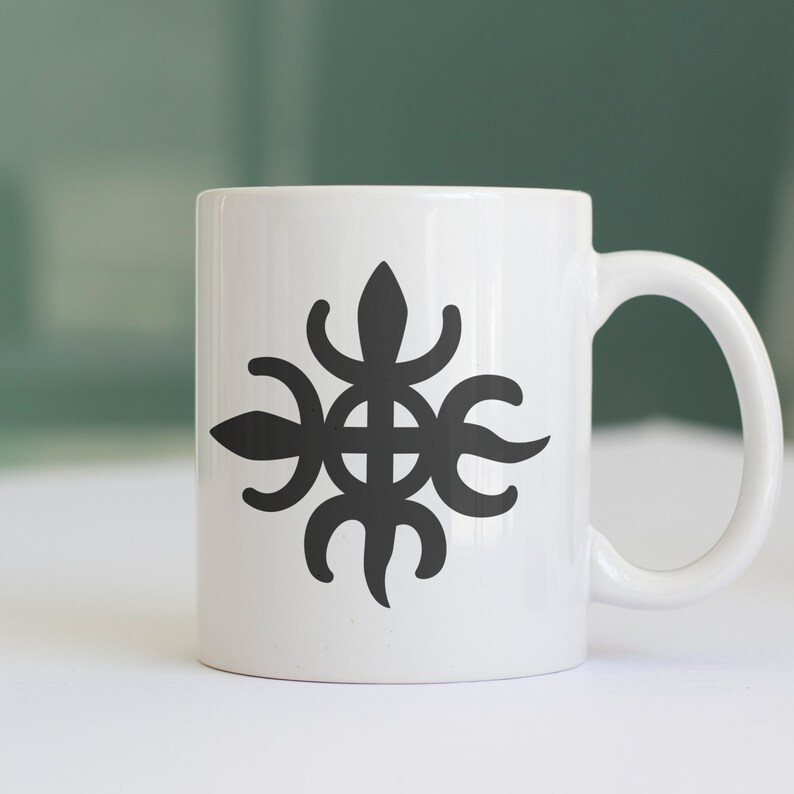 6 African Symbols and Their Meanings. Pack 1 Files in the Package: AI ...