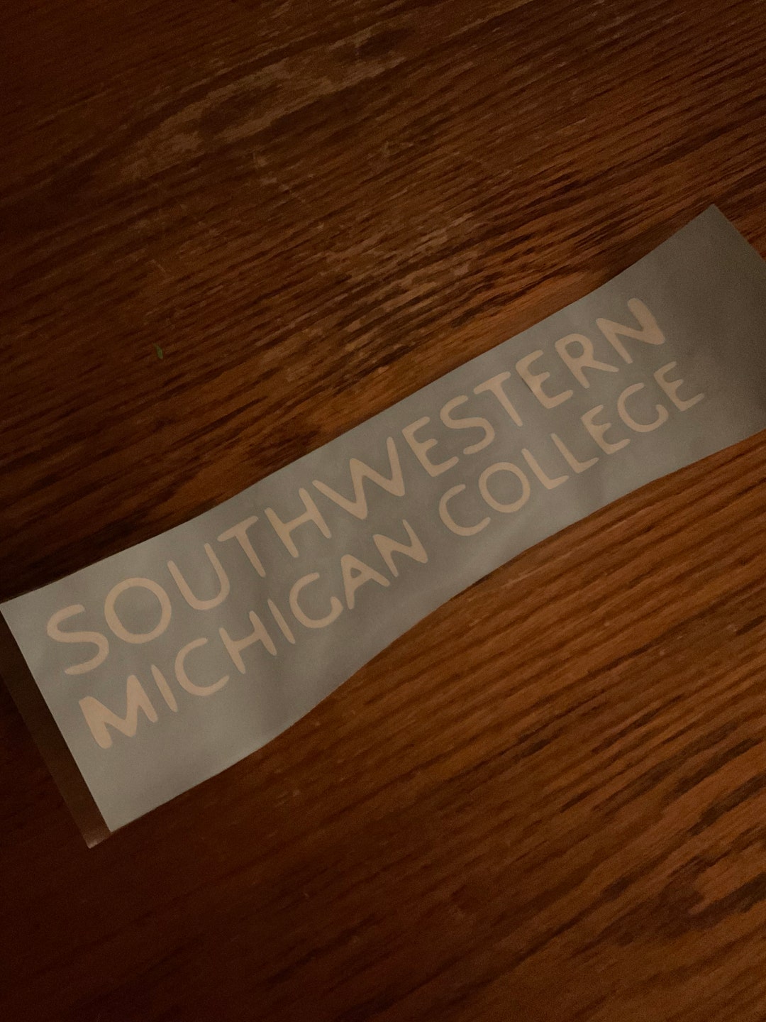 College Car Window Sticker - Etsy