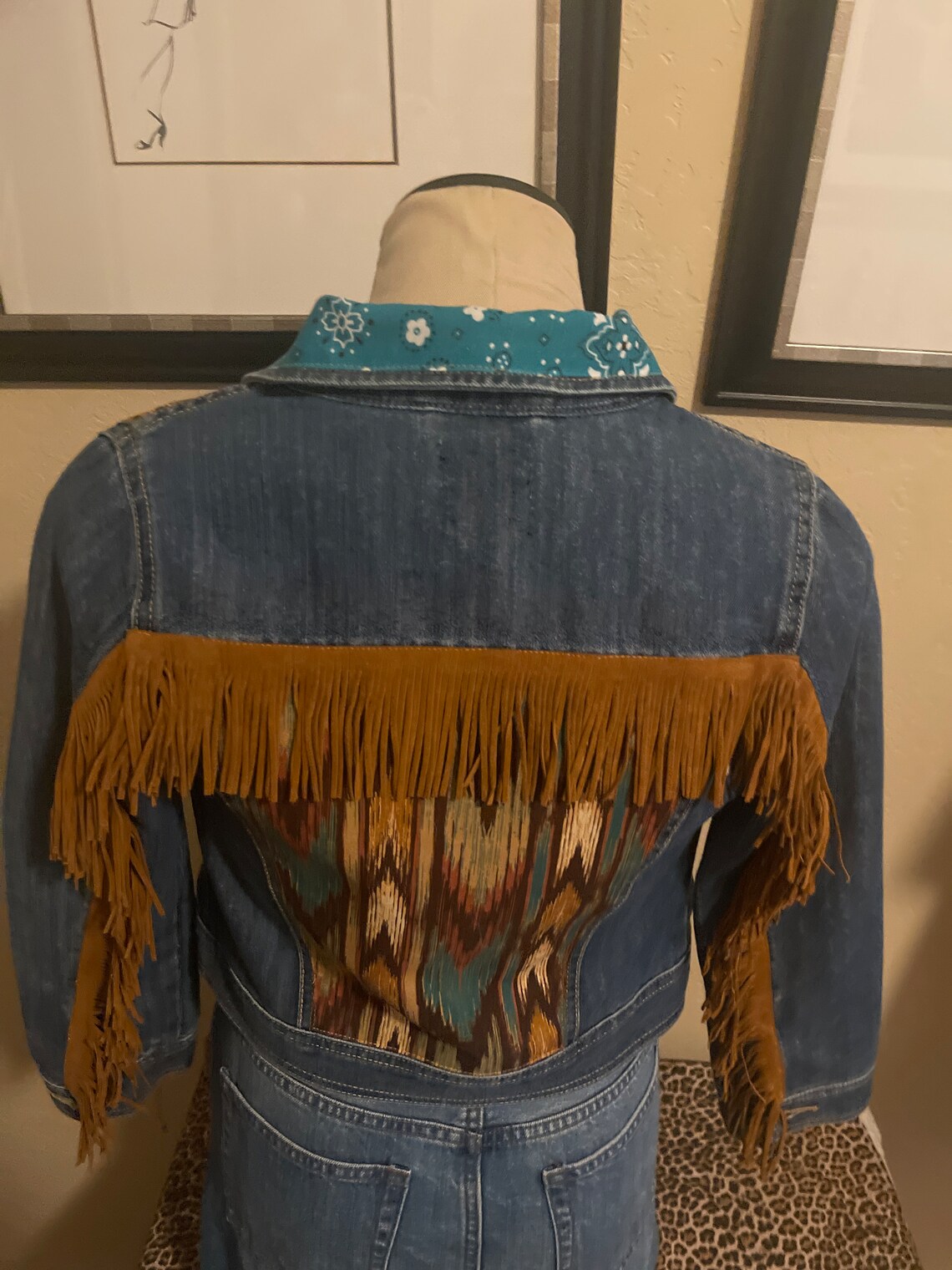 Girl’s Size 10/12 Yellowstone Denim up Cycled Jacket - Etsy