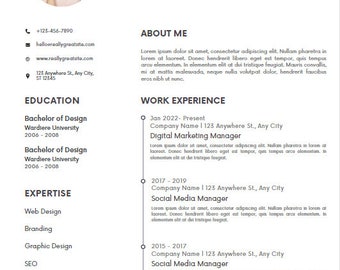 Dark Shade Resume Templates, Resume Templates for Job Seekers ...