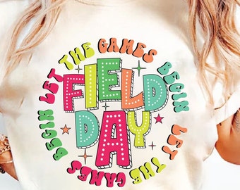 Field Day Let the Games Begin PNG, Field Day Png, Field Day Design Png ...