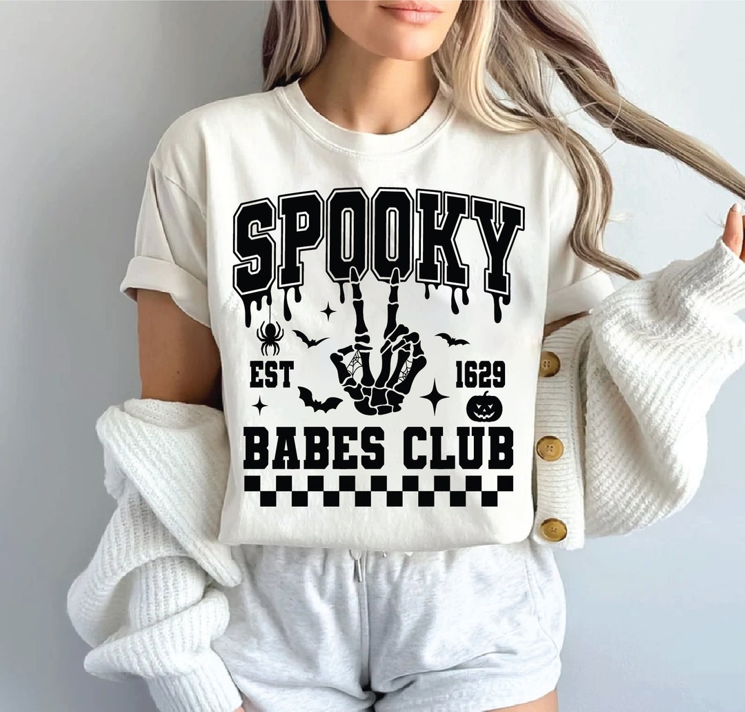 Spooky Babes Club Svg Spooky Season Png Babes Club Svg Spooky Season