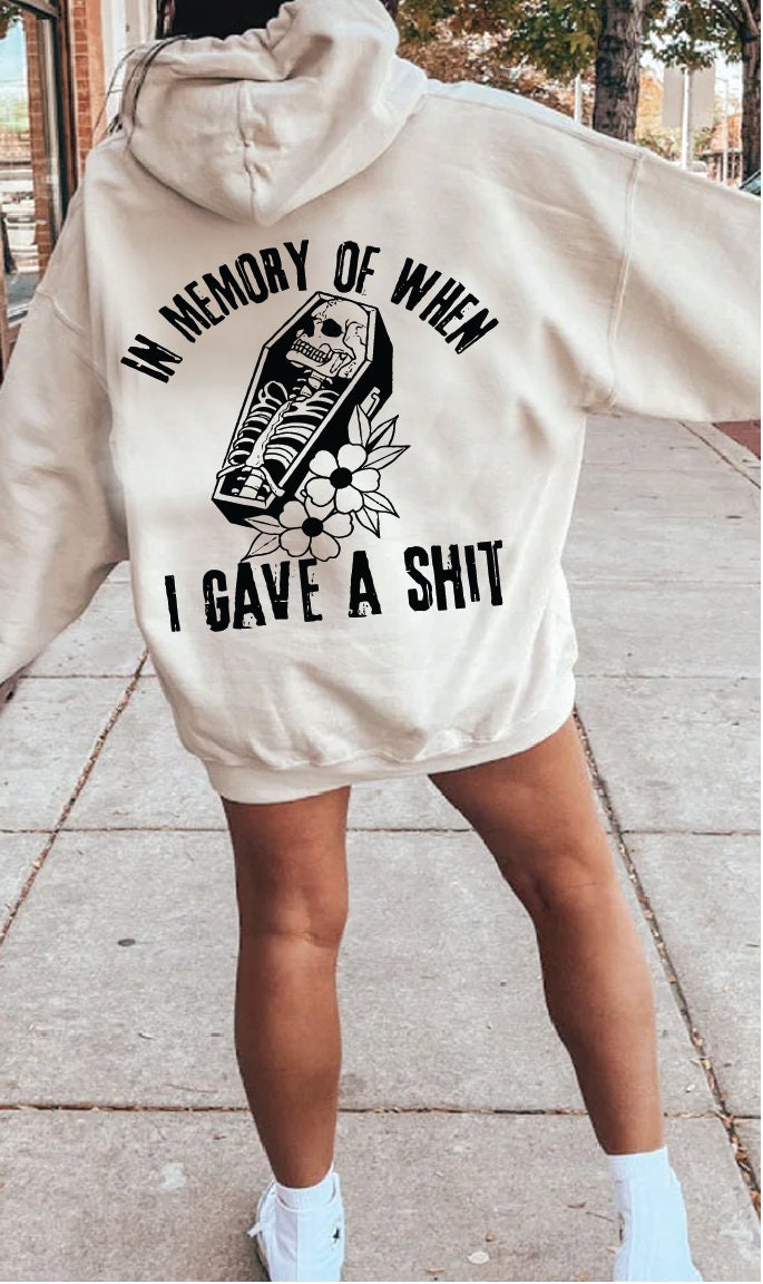 In Memoriy of When I Gave A Shit Svg, Svg Cutting File, Psych Ward ...