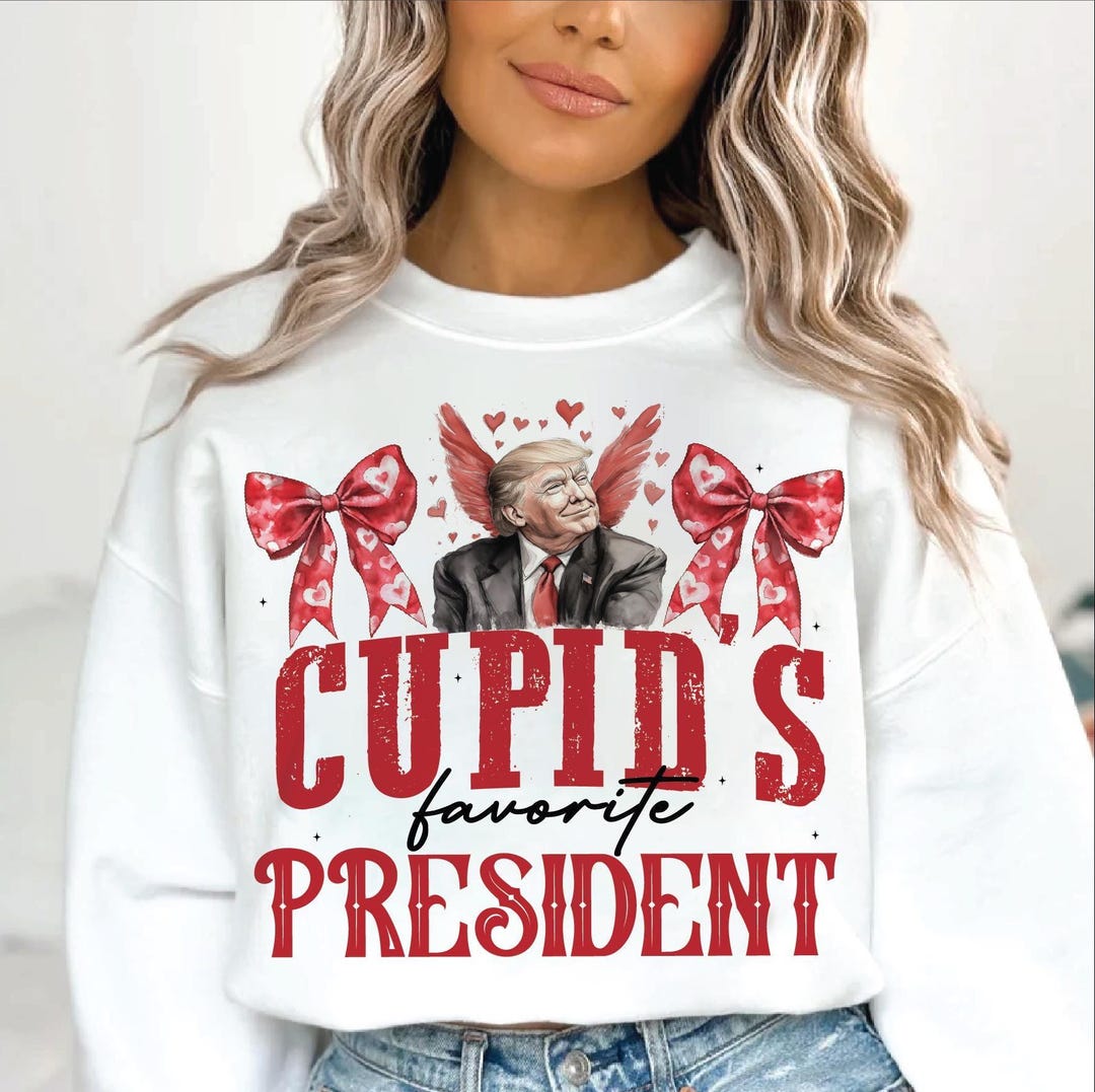 Cupid's Favorite President PNG, Trump Valentine Shirt Designs ...