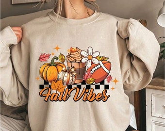 Fall Vibes PNG, Fall Shirt Png, Retro Fall Png, Autumn Design Png ...