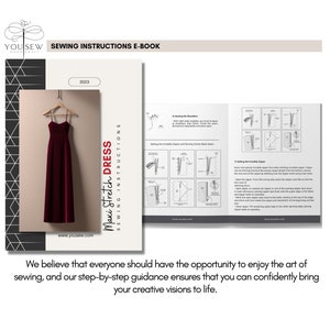 Maxi Stretch Dress PDF Sewing Pattern-sizes 6-22 Layered Pattern | Maxi ...