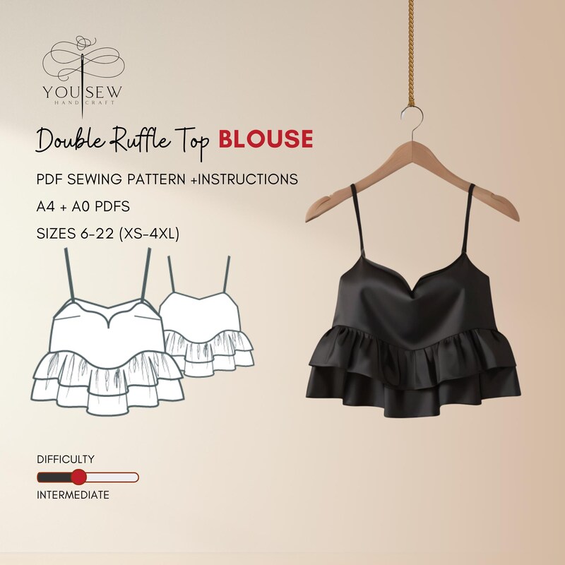 Double Ruffle Collar - Etsy