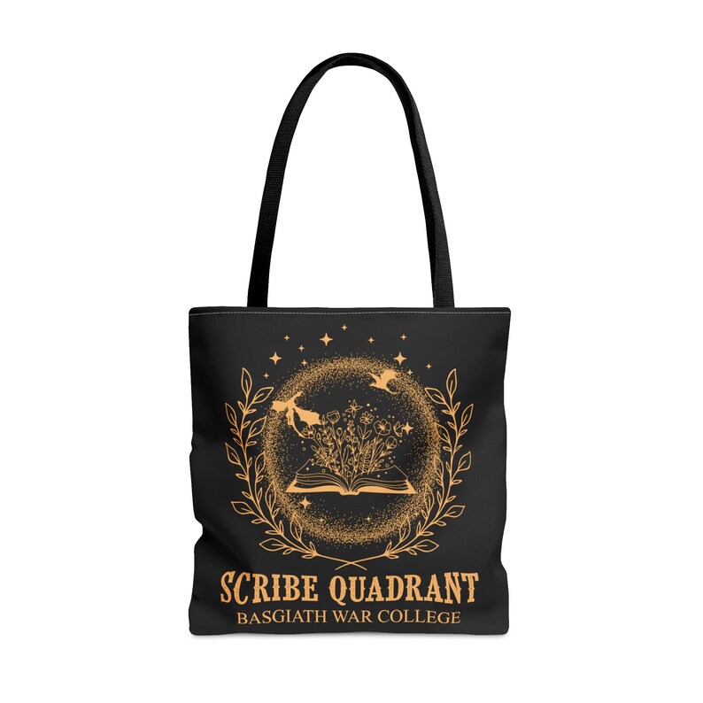 Fourth Wing, Basgiath War College, Scribe Quadrant Tote Bag Gift for ...