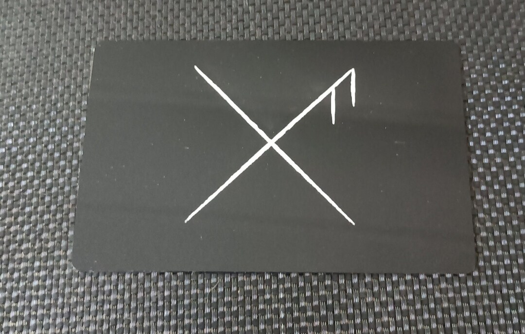 Double Sided Charged Energized Good Luck Viking Bindrune - Etsy