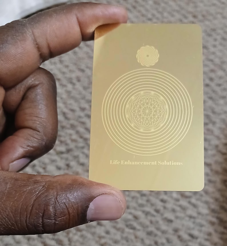 Quantum Manifestation Radionic Energy Card - Etsy
