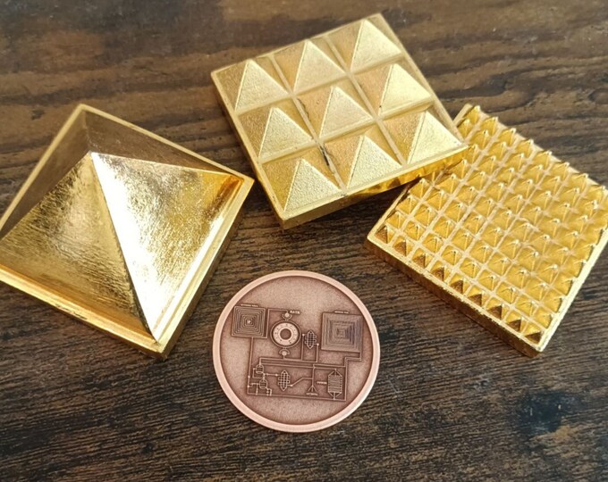 Symbolic Hieronymus Mini Radionic Machine and Pyramid Manifesting ...