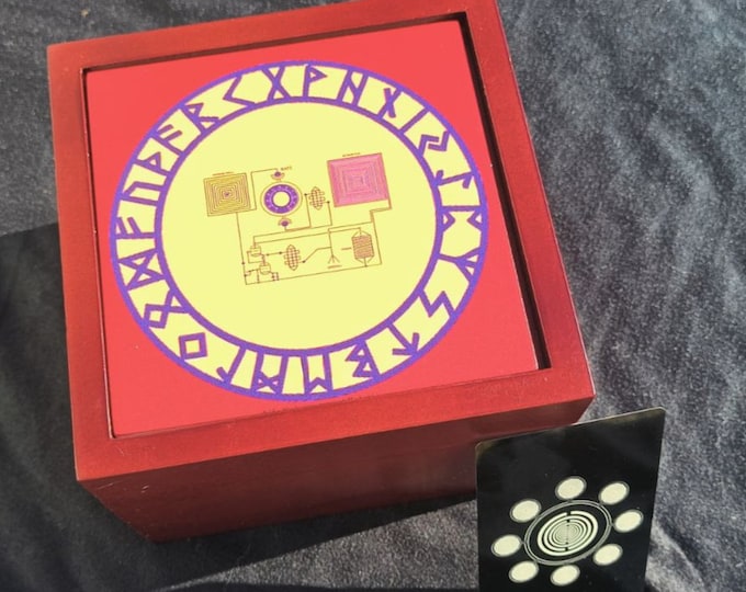 Rune Powered Hieronymous Radionic Manifestation Keepsake Box - Etsy