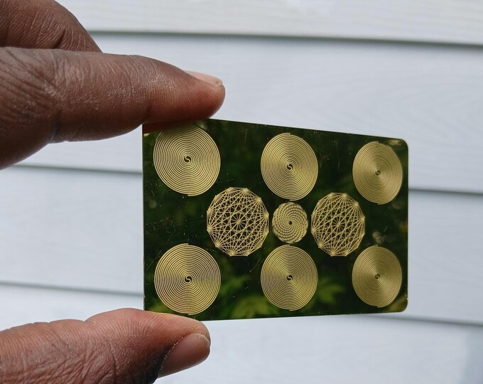 Enhanced Hieronymus Radionic Device| Manifestation Pyramid|pocket Size ...