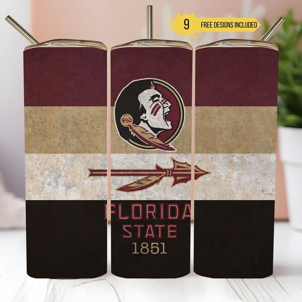 Florida State Tumbler - Etsy