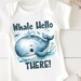 Cute Whale PNG, Whale Hello There Baby Whale Sublimation Digital ...