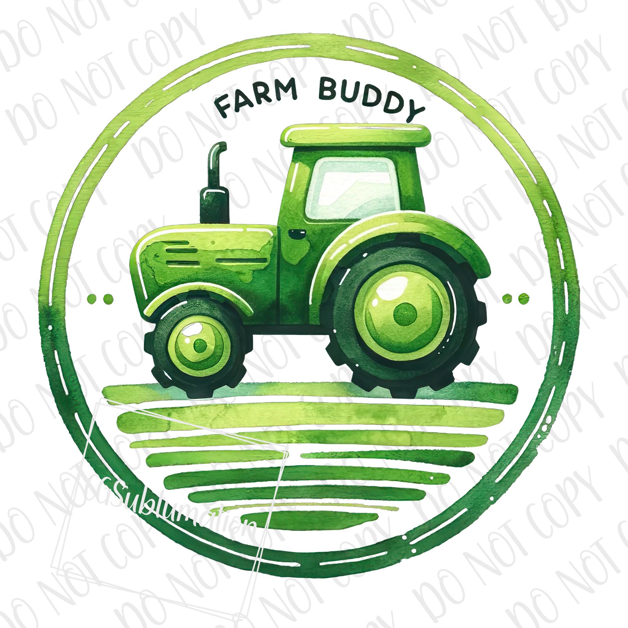 Farm Buddy Tractor Driver PNG Farm Tractor Sublimation Digital Download ...