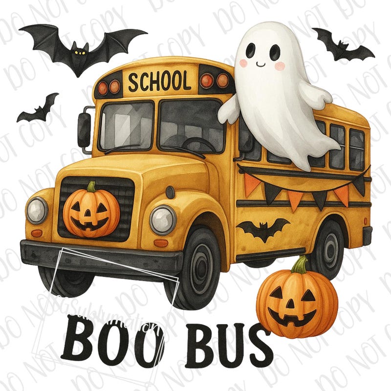 Halloween Bus Decor - Etsy
