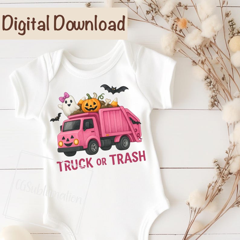 Garbage Truck Halloween PNG | Trash Truck Halloween Png | Trucks ...