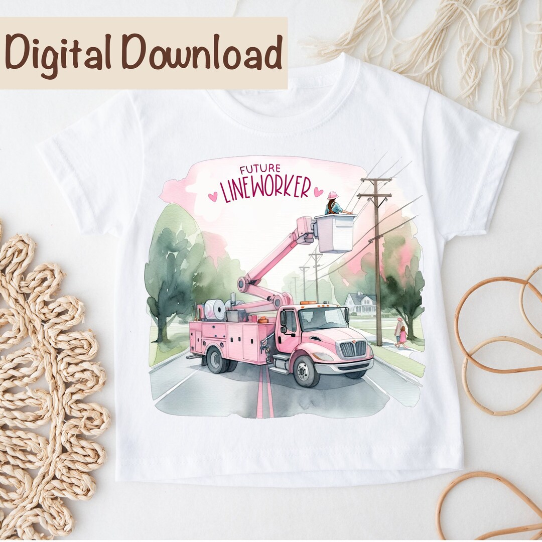 Lineworker Baby Sublimation PNG, Future Lineman Sublimation, Digital ...