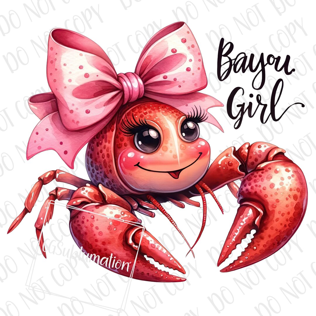 Crawfish Sublimation PNG | Cute Crawfish Baby PNG | Crawfish ...