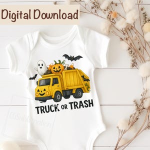 Garbage Truck Halloween PNG | Trash Truck Halloween Png | Trucks ...