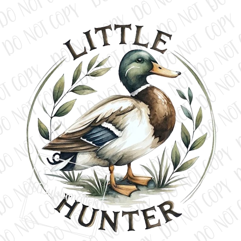 Little Hunter Png, Hunting PNG, Duck Hunting Sublimation, Mallard Ducks ...