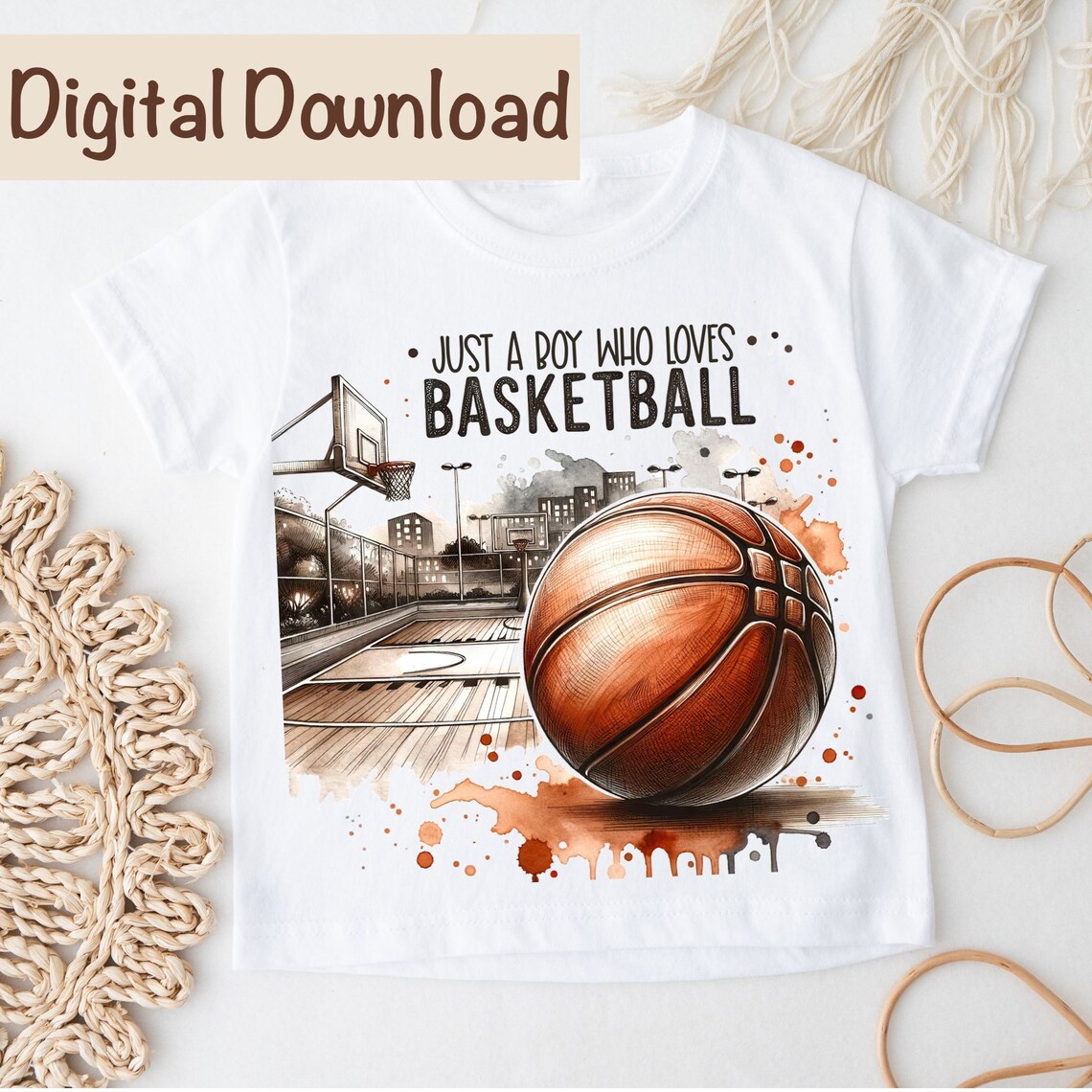Basketball PNG, Just a Boy Who Loves Basketball PNG, Sports Basketball ...