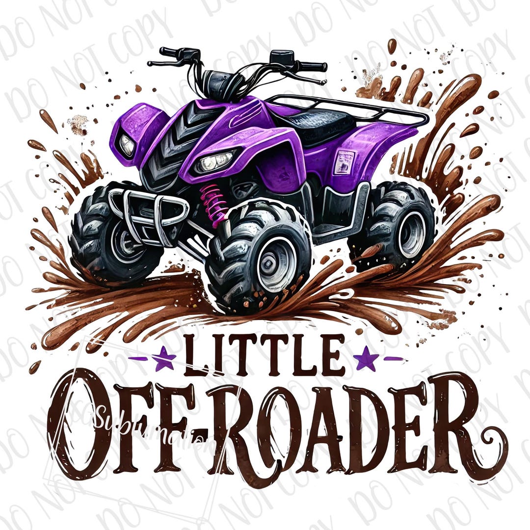 Four Wheeler Sublimation Png | ATV for Girls Sublimation PNG | Mud ...