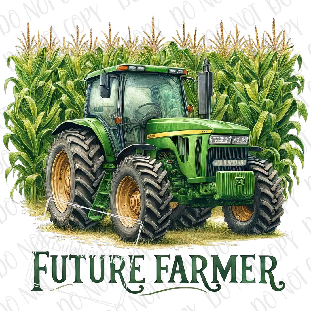 Future Farmer Tractor Driver PNG | Farm Tractor Sublimation | Digital Download | Little Farmer ...