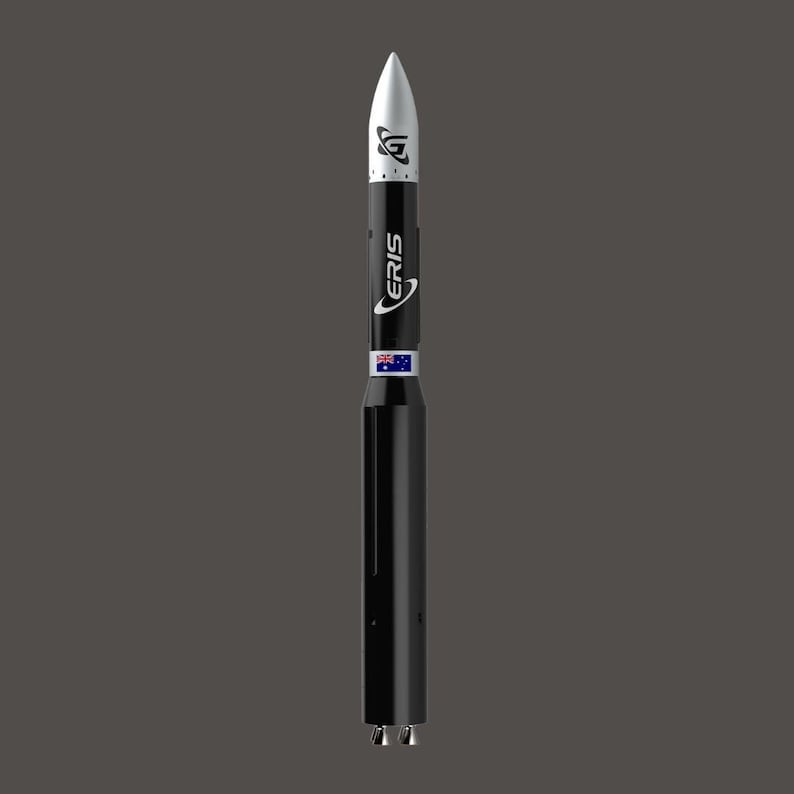 Australian Eris Rocket by Gilmour Space Technologies Launch Vehicle 3D ...