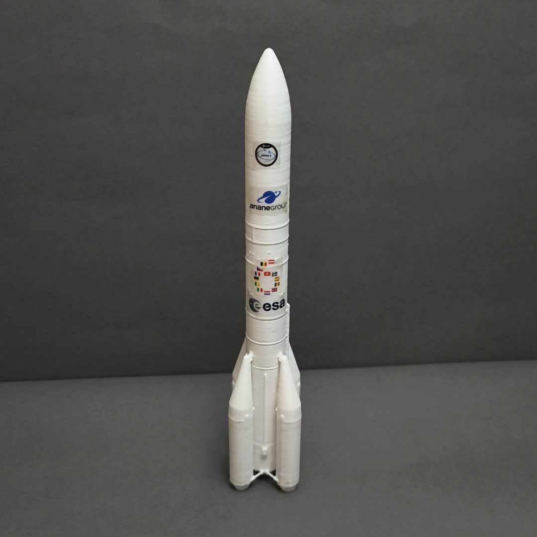 Ariane 6 Rocket Model | 1:200 Scale ESA Launch Vehicle With Decals | Perfect for Space ...