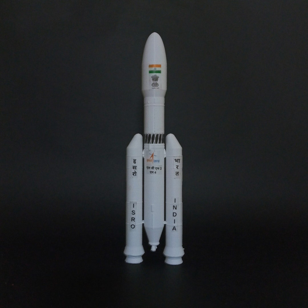 GSLV Mk III (LVM3) Rocket Model | 1:200 Scale ISRO Heavy-lift Launch ...